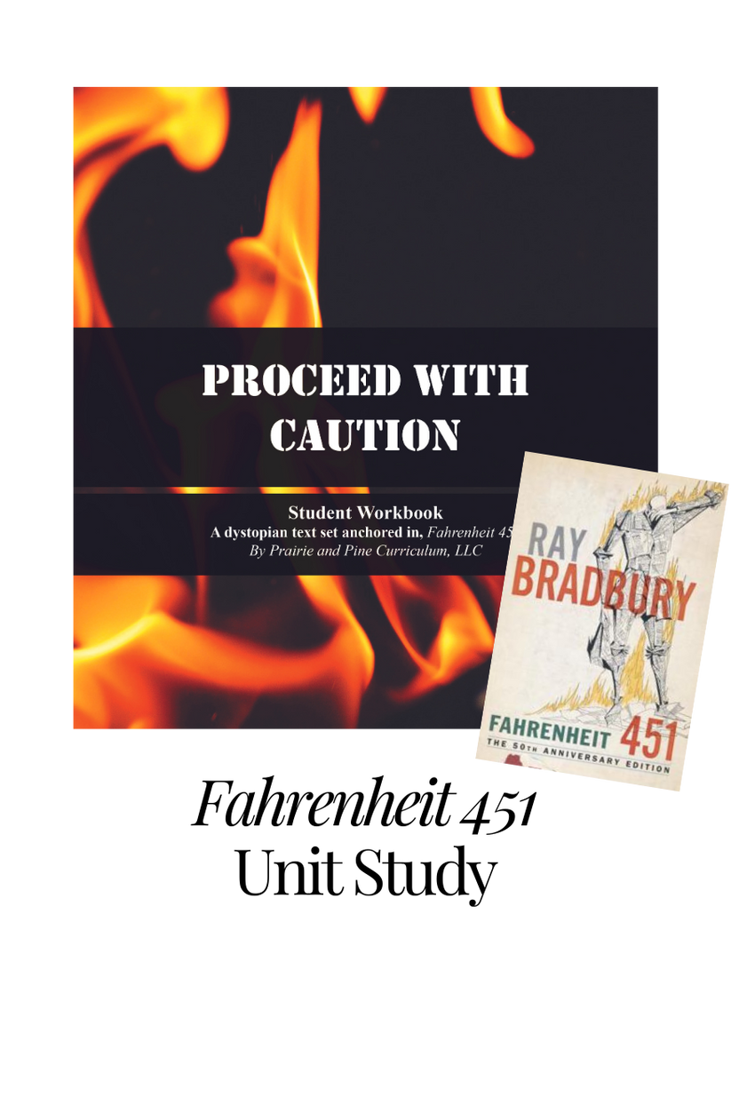 Fahrenheit 451 Unit Study -Homeschool Curriculum – Prairie & Pine ...
