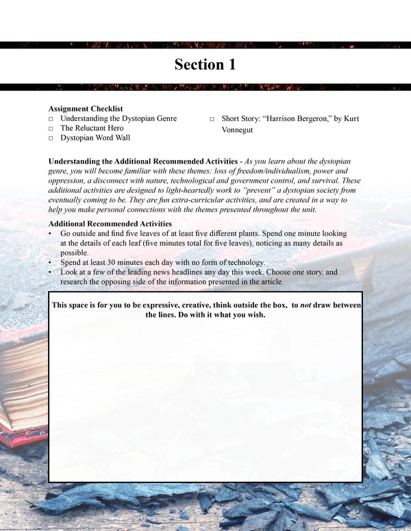 Fahrenheit 451 Unit Study -Homeschool Curriculum – Prairie & Pine ...