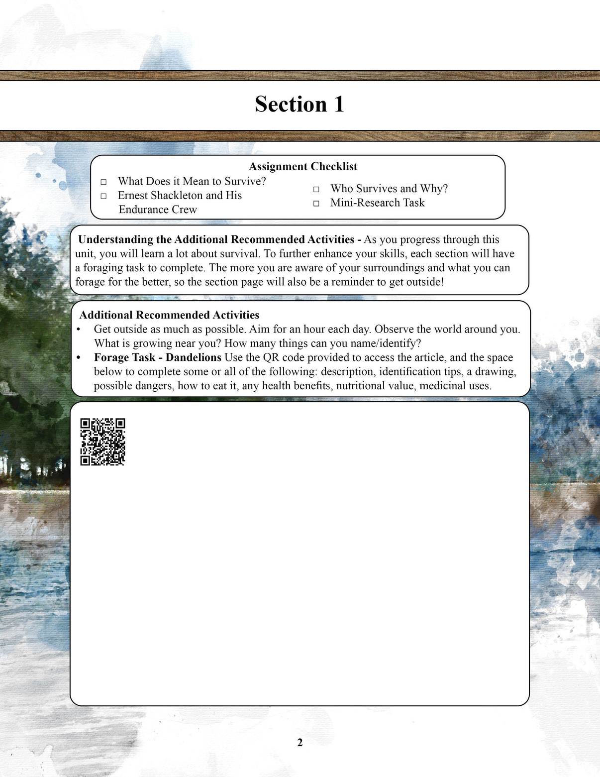 Hatchet Unit Study - Prairie & Pine Curriculum